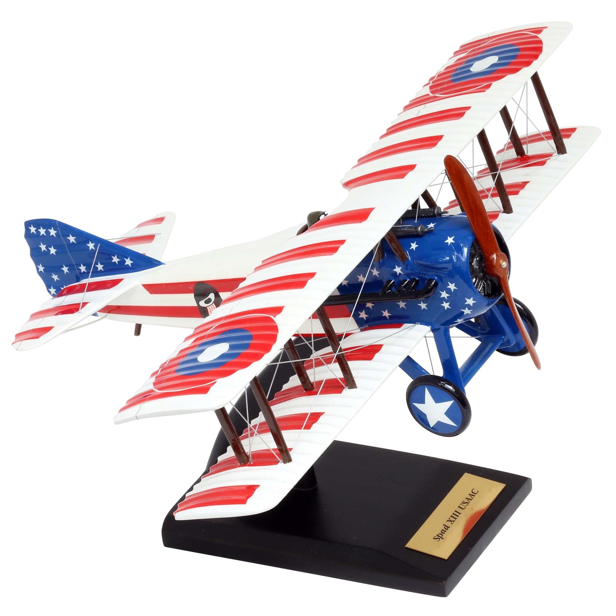 Spad XIII aircraft model - wood 1/20