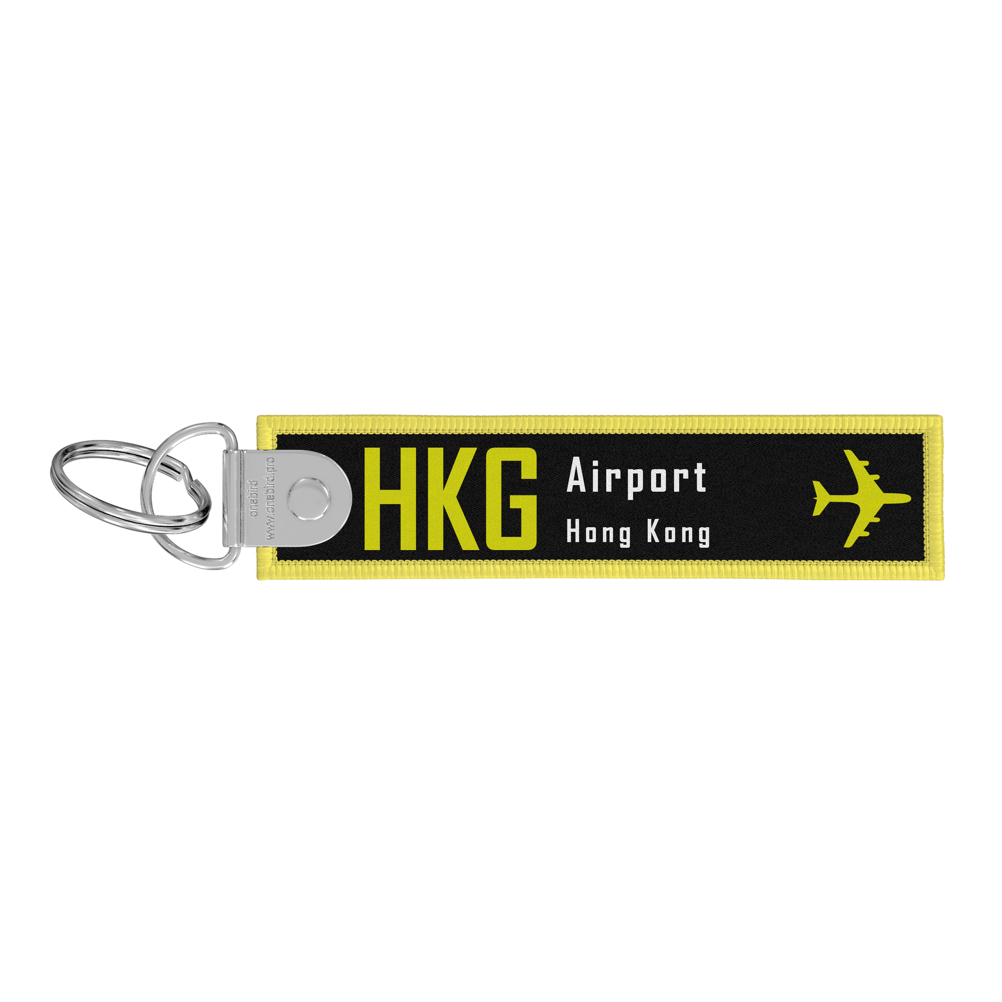 Flame key ring - Remove before flight - Airport code IATA - HKG - Hong