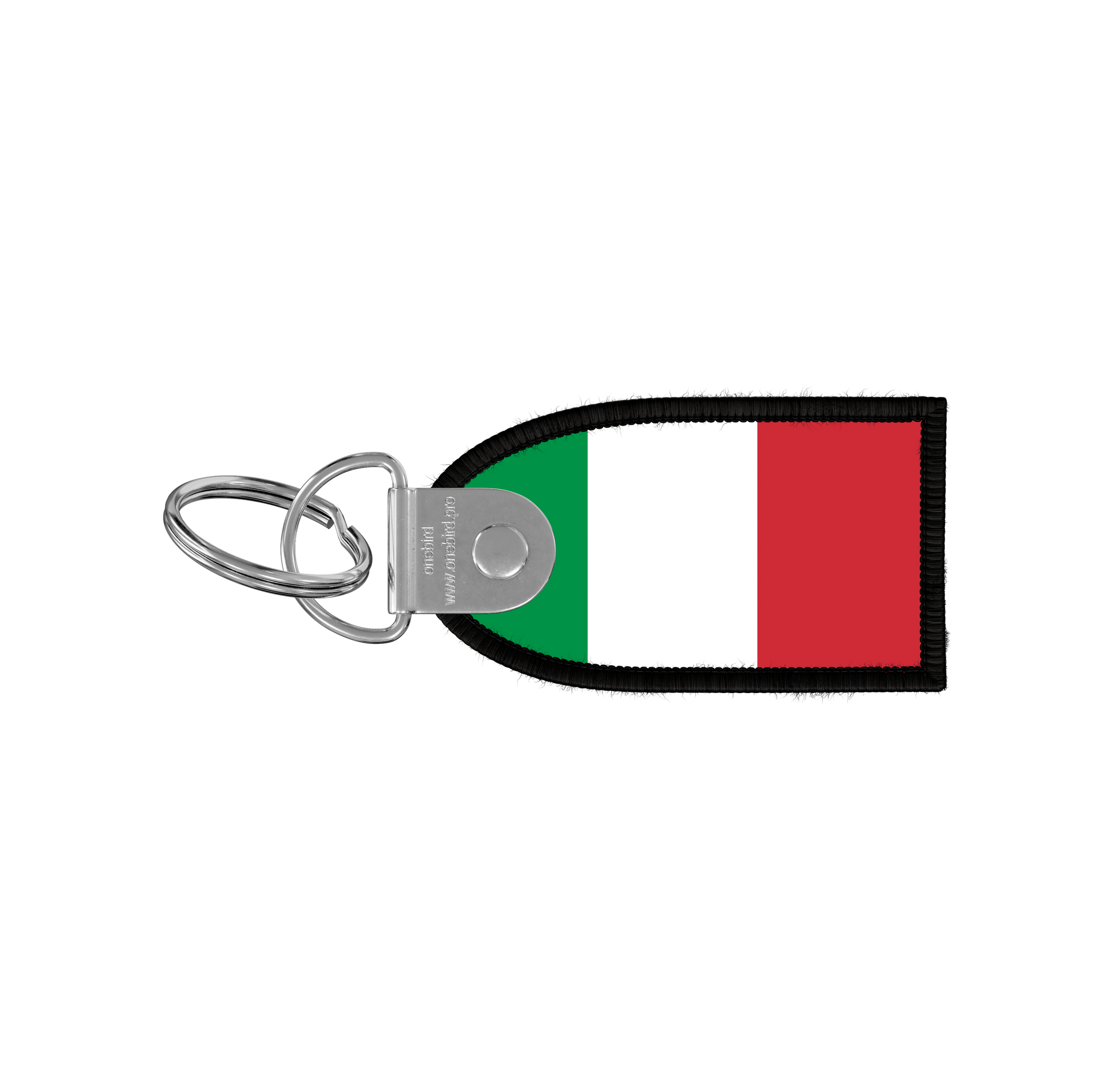 Flame key ring - Flag - Italy