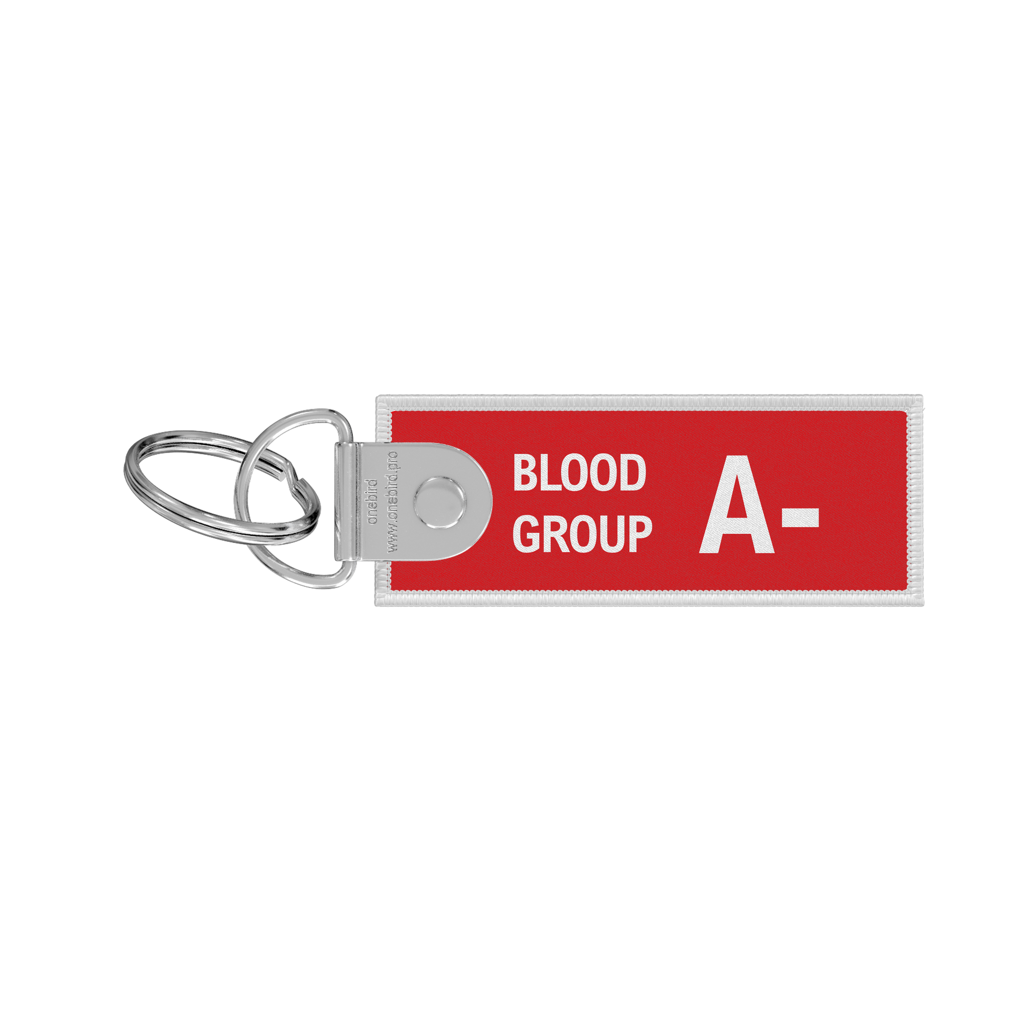 Flame keyring - Blood group - A-