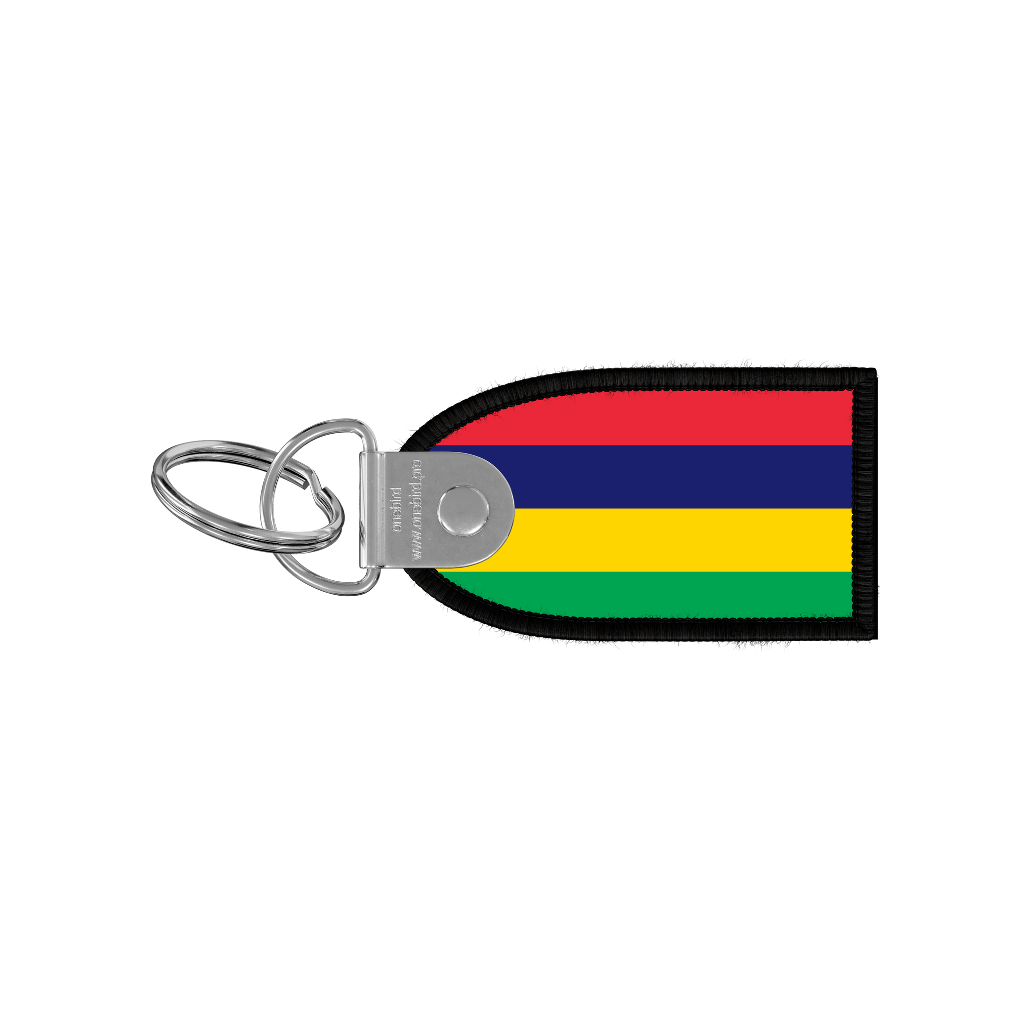 Flame key ring - Flag - Mauritius