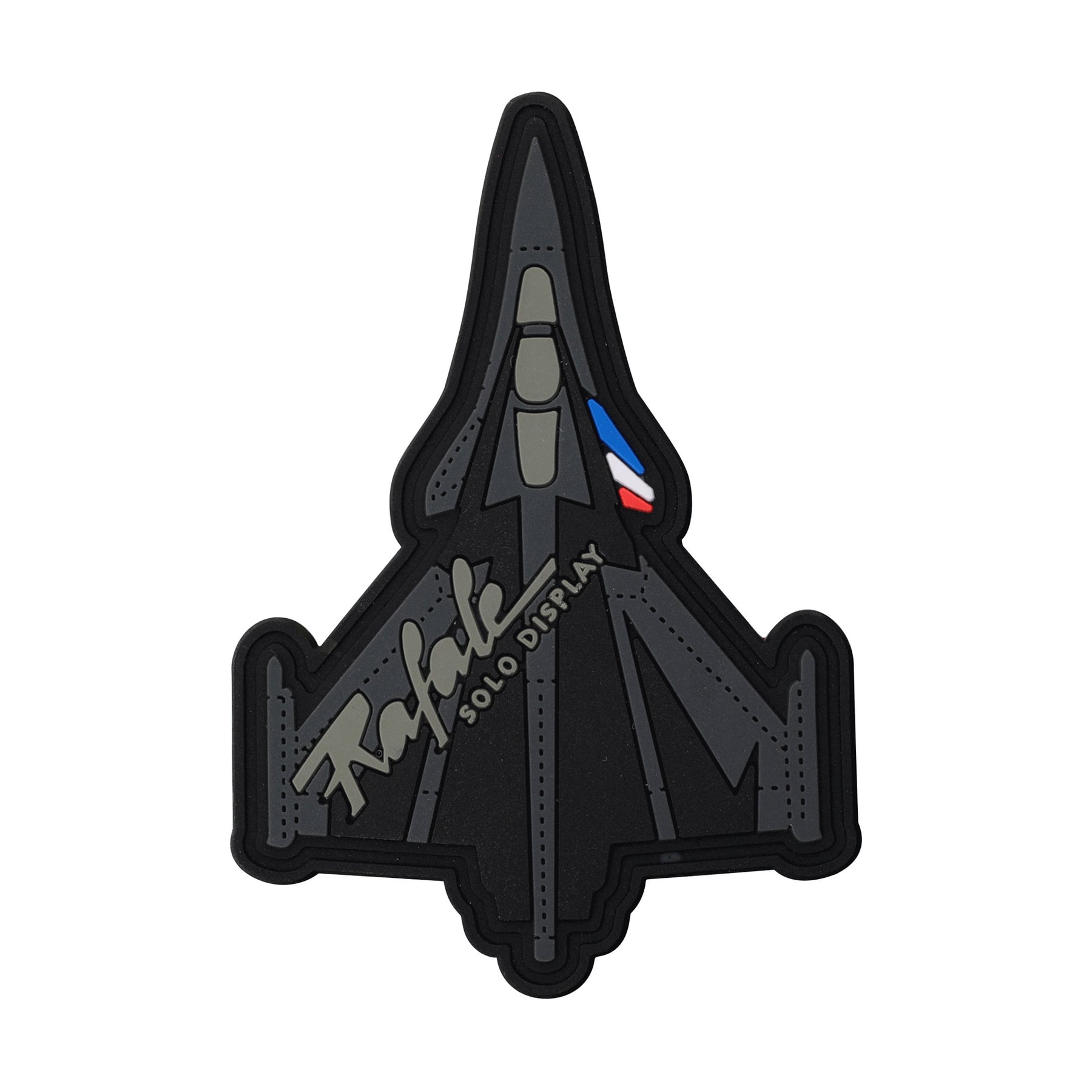 Air & Space Army AAE aircraft shape patch - Rafale Solo Display RS