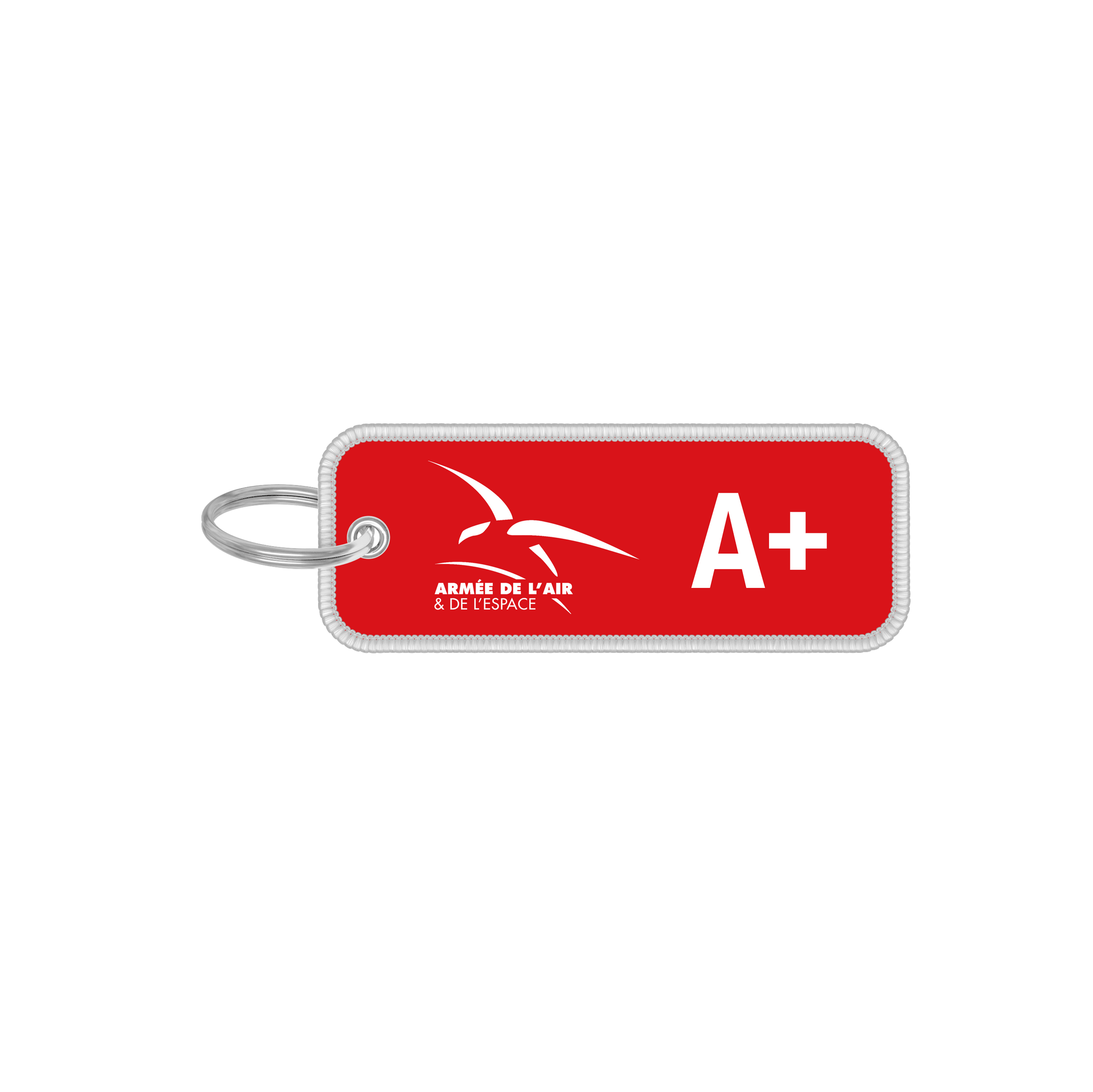 Flame key ring - AAE Air & Space Force - Blood group - A+