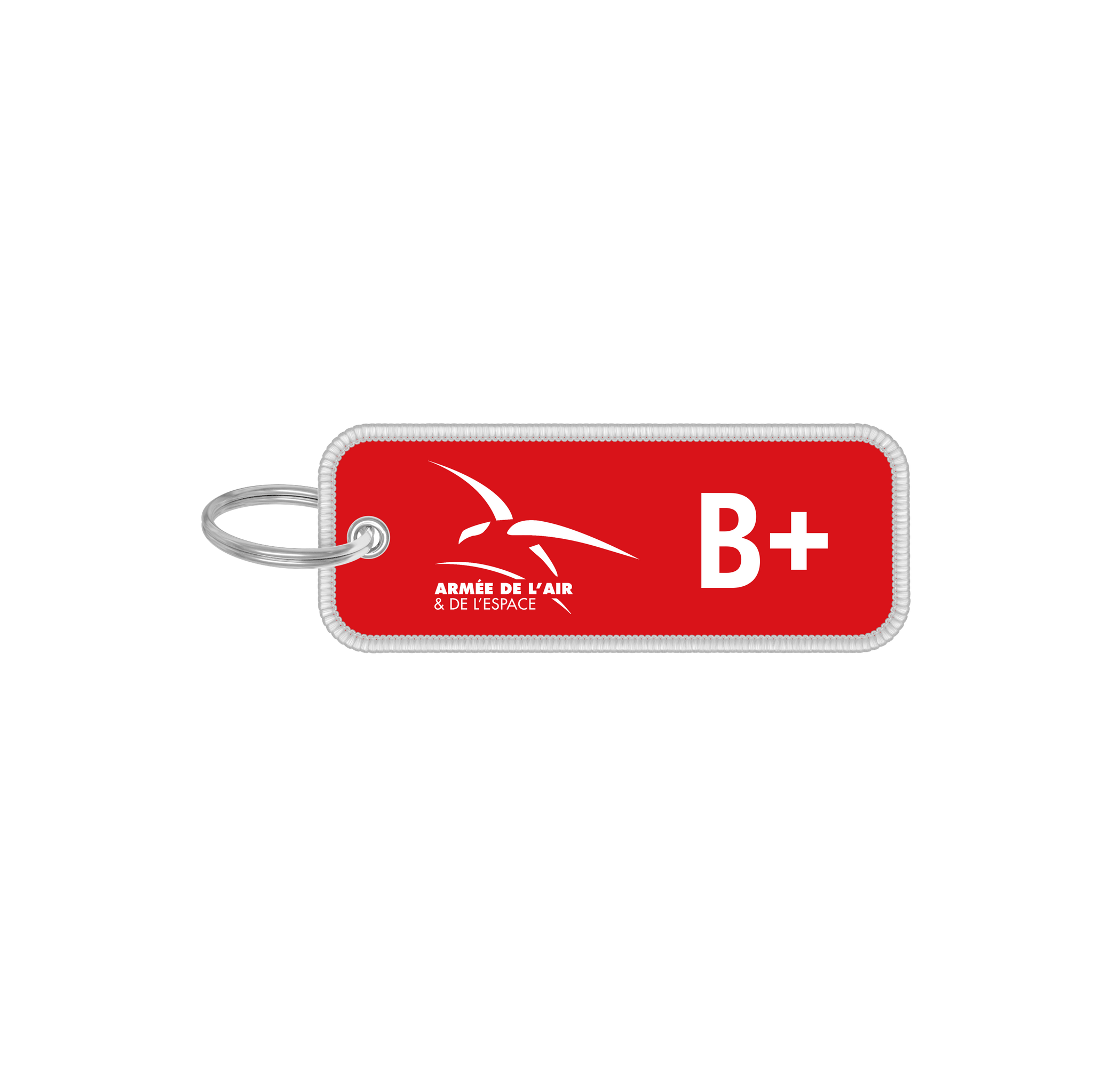 Flame key ring - AAE Air & Space Force - Blood group - B+