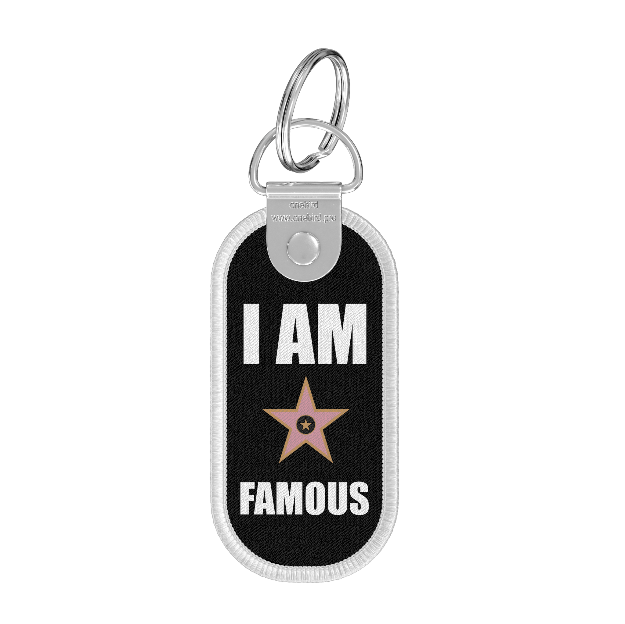 Flame key ring - I am famous
